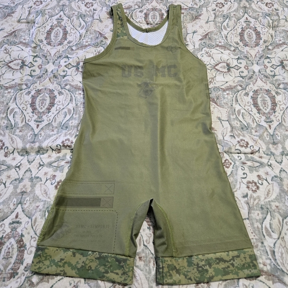VROBI | Other | Vrobi Mens Wrestling Singlet Usmc Marines Logo Never ...